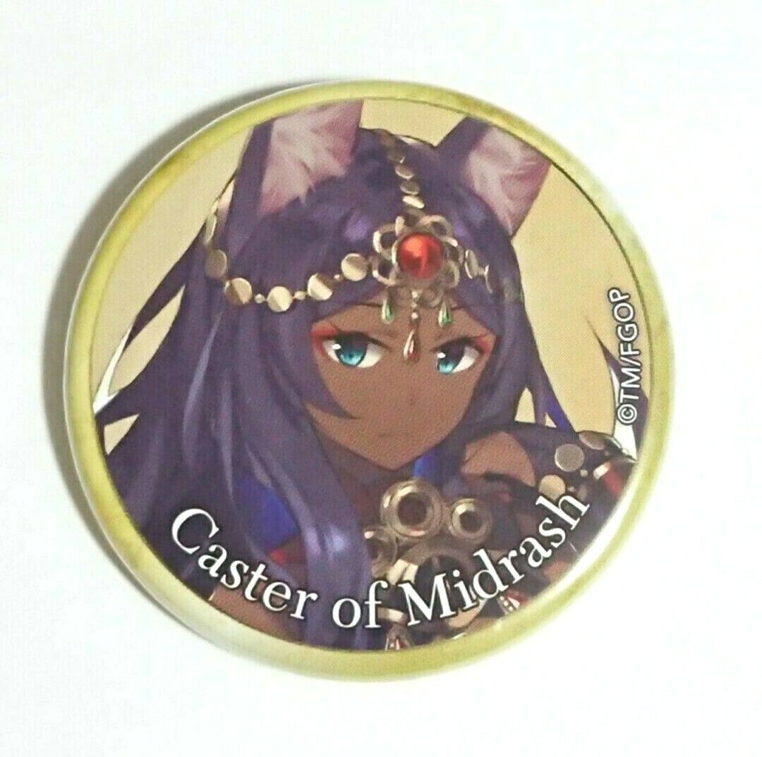 Fate Grand Order Queen of Sheba Caster of Midrash Mini Metal Cans Badge ...