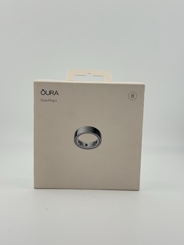 Oura Ring Gen 4 - Size 8 - Silver - NEW Open Box FREE SHIPPING | eBay