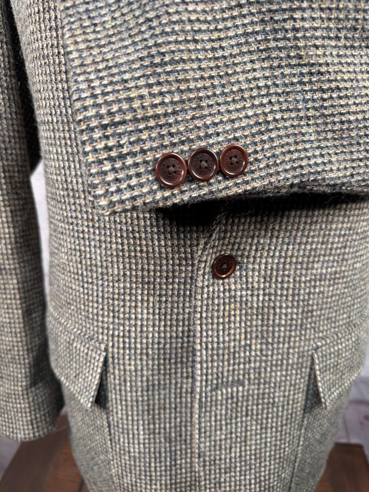 ORVIS Mens Brown TWEED FLECK Wool REG FIT Sport Coat Blazer Jacket 40L ...