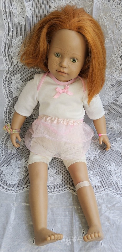 Zapf Creation Vintage Doll 2001 With Red Hair 50cm | eBay UK