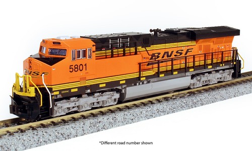Kato 176-8953 N Scale BNSF "Swoosh" GE ES44DC Diesel Locomotive #5953 ...