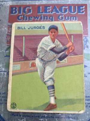 1933 Goudey Bill Jurges | eBay