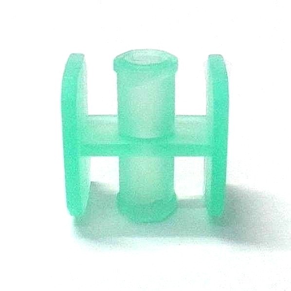 RAPIDFILL Luer Lock-to-LL Connectors -Blue-Pink-Green-Transparent 5 pcs ...
