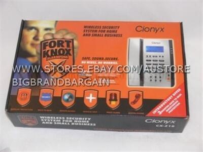 FORT KNOX HOME BUSINESS ALARM SECURITY PHONE SYSTEM Cionyx CX218 New ...