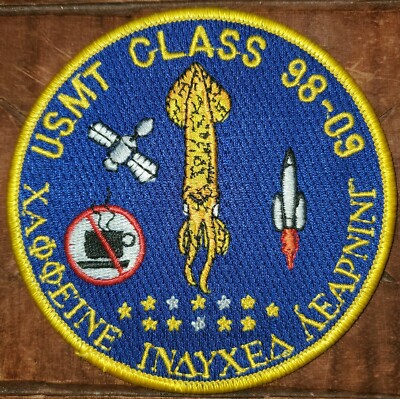 USAF AIR FORCE PATCH: USMT CLASS 98-09: UNDERGRADUATE SPACE & MISSLE ...