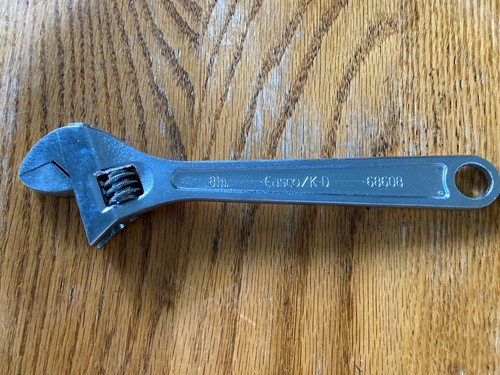 EASCO /K-D 8 “ Adjustable Wrench , #68608 USA | eBay