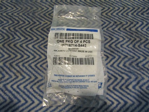 NOS FORD SCREW PART NUMBER W716714-S442 NEW GENUINE FORD | eBay