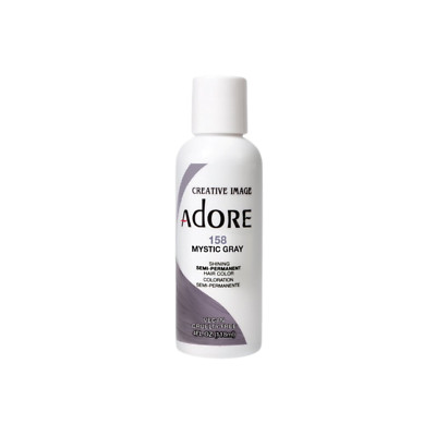 ADORE SEMI PERMANENT HAIR COLOR - MYSTIC GRAY - 158 | eBay Australia