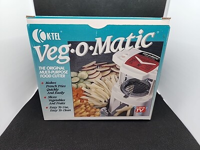 Vintage 1993 Veg - O - Matic The Original Chopper K-Tel W/Papers In Box ...