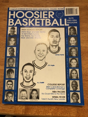 2003-04 Hoosier Basketball Indiana High School Yearbook. AJ Ratliff IU ...