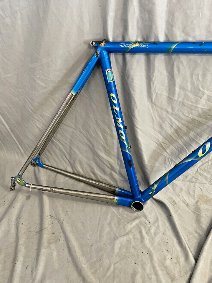1985 Olmo Super Light Road Bike Frame 51cm Small Columbus Genius Lugged ...