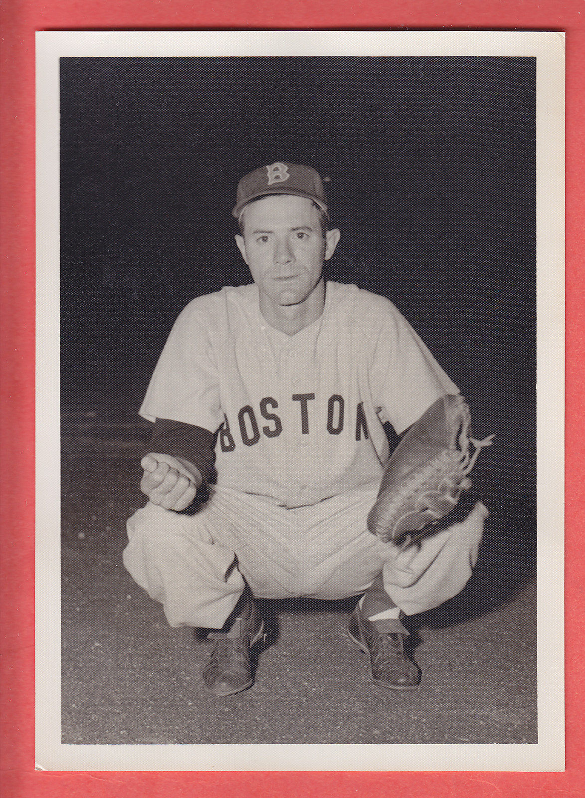1952 COLLINS TYPE 1 5 X 7 ORIGINAL MATTED PHOTO GUS NIARHOS RED SOX | eBay