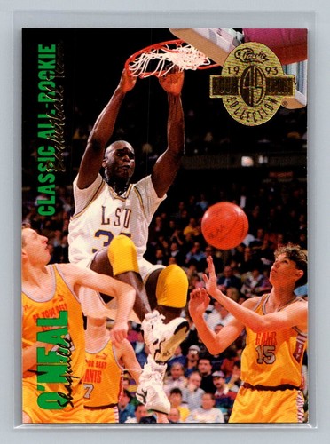1995 Classic Four Sport Shaquille O'Neal #315 LSU Tigers | eBay