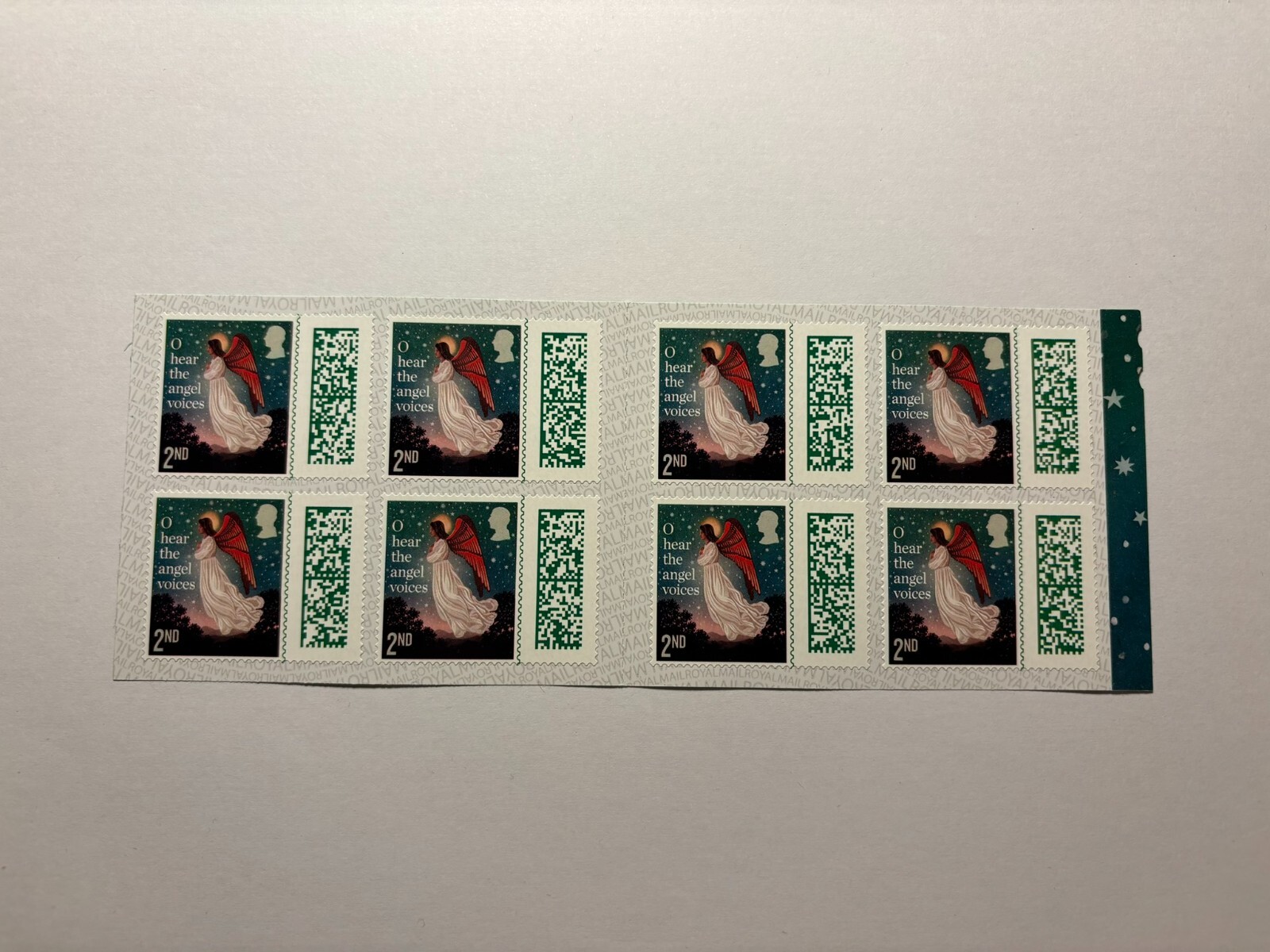 Christmas 2023 8 x 2nd Class Stamp MNH Royal Mail LIMITED EDITION FREE ...