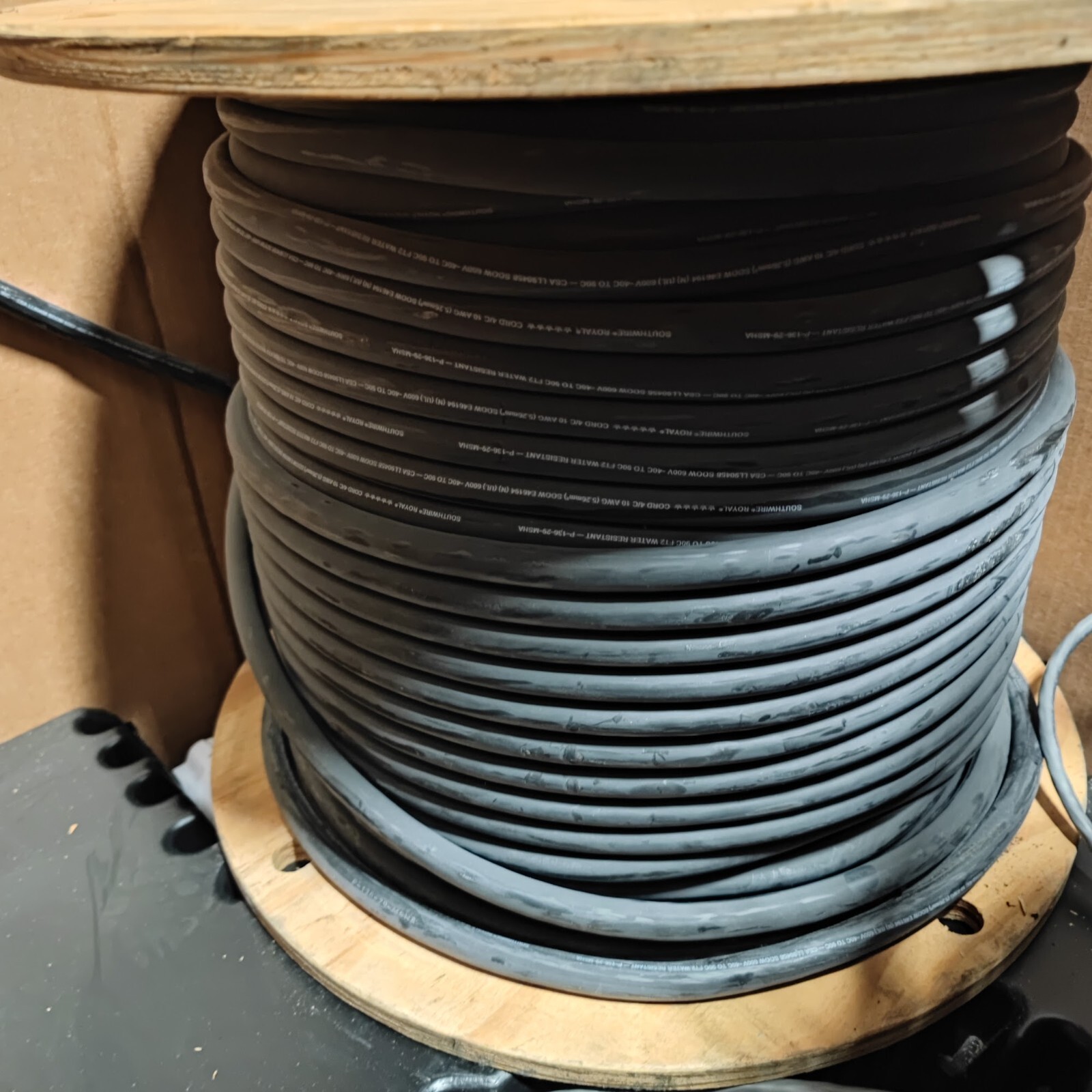 10/4 4C 10 Gauge 10 AWG SOOW Cable Wire Cord Portable Power 600V USA | eBay