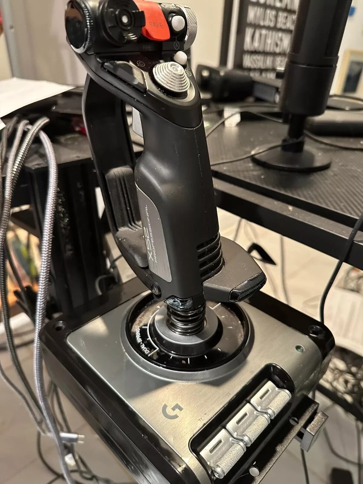 2 Pack Desk Mount Hotas Mount Joystick Mount With Logitech X52/X52 | eBay