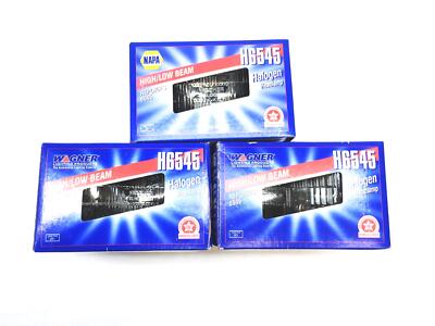 Wagner Halogen High/Low Beam Headlamp H6545 [Lot of 3] NOS | eBay