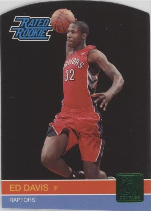 2010-11 Donruss - Rated Rookie Ed Davis #240 Emerald Die-Cut (RC) for ...