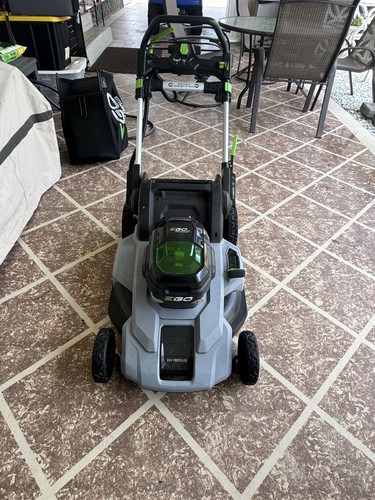 Ego 56 volt LM2100SP POWER+ 21 inch Self-Propelled Lawn Mower with 7 ...