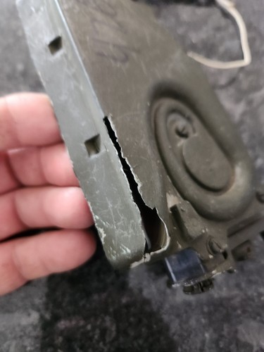 Military Radio Walkie Talkie Vietnam War US Army PRT-4A PRR-9 Helmet ...