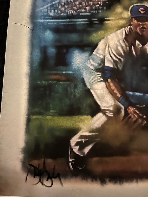 Starlin Castro Chicago Cubs Autographed Signed 11x14 John Hanley ...