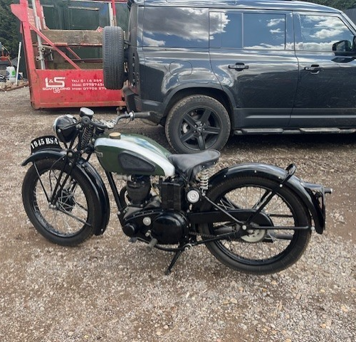 BSA C10 Motorbike | eBay UK