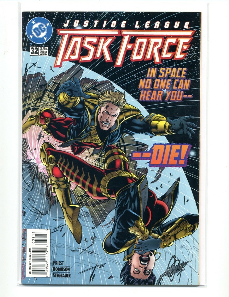 DC Comics Justice League Task Force Comic Book Issues #31 & 32 | eBay