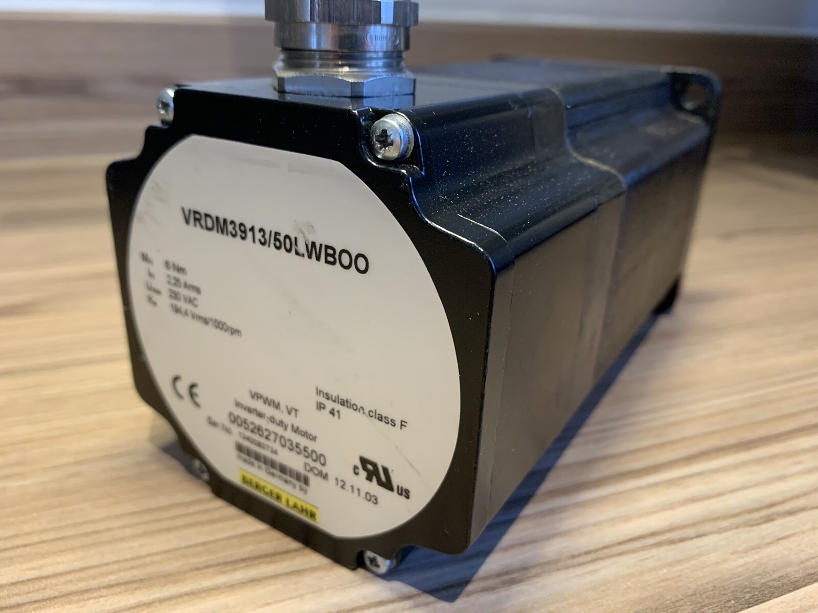 BERGER LAHR VRDM3913/50LWBOO INVERTER DUTY MOTOR Stepper motor | eBay UK