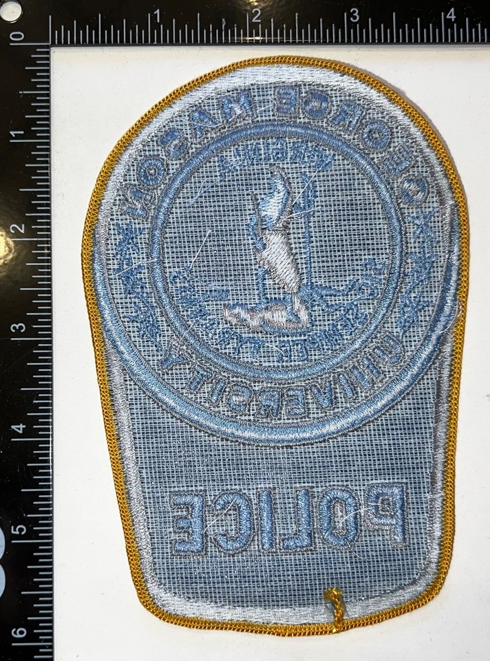 VINTAGE GMU George Mason University Police Virginia VA Patch | eBay