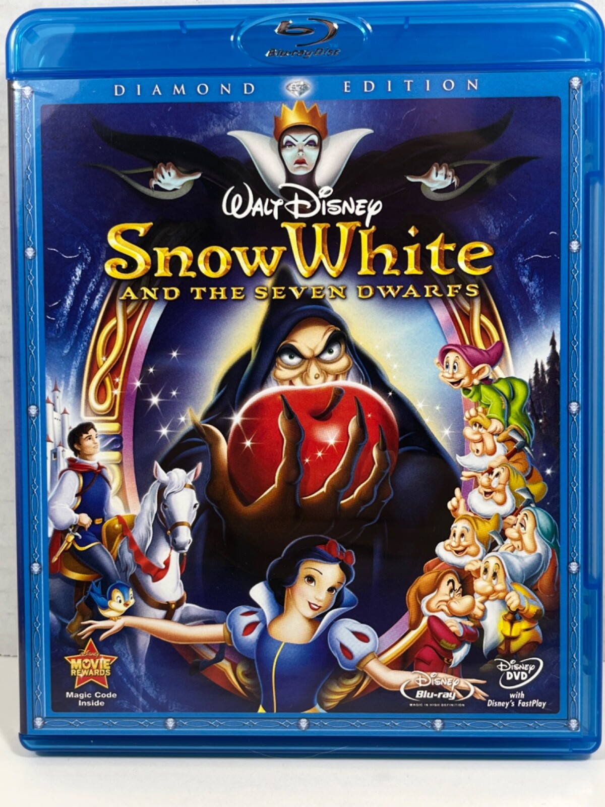 Snow White and the Seven Dwarfs - Diamond Edition -Blu-ray/DVD, 2009, 3 ...
