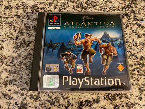 Disney's Atlantis: The Lost Empire "Atlantida" Sony PSX PS1 PAL PT ...