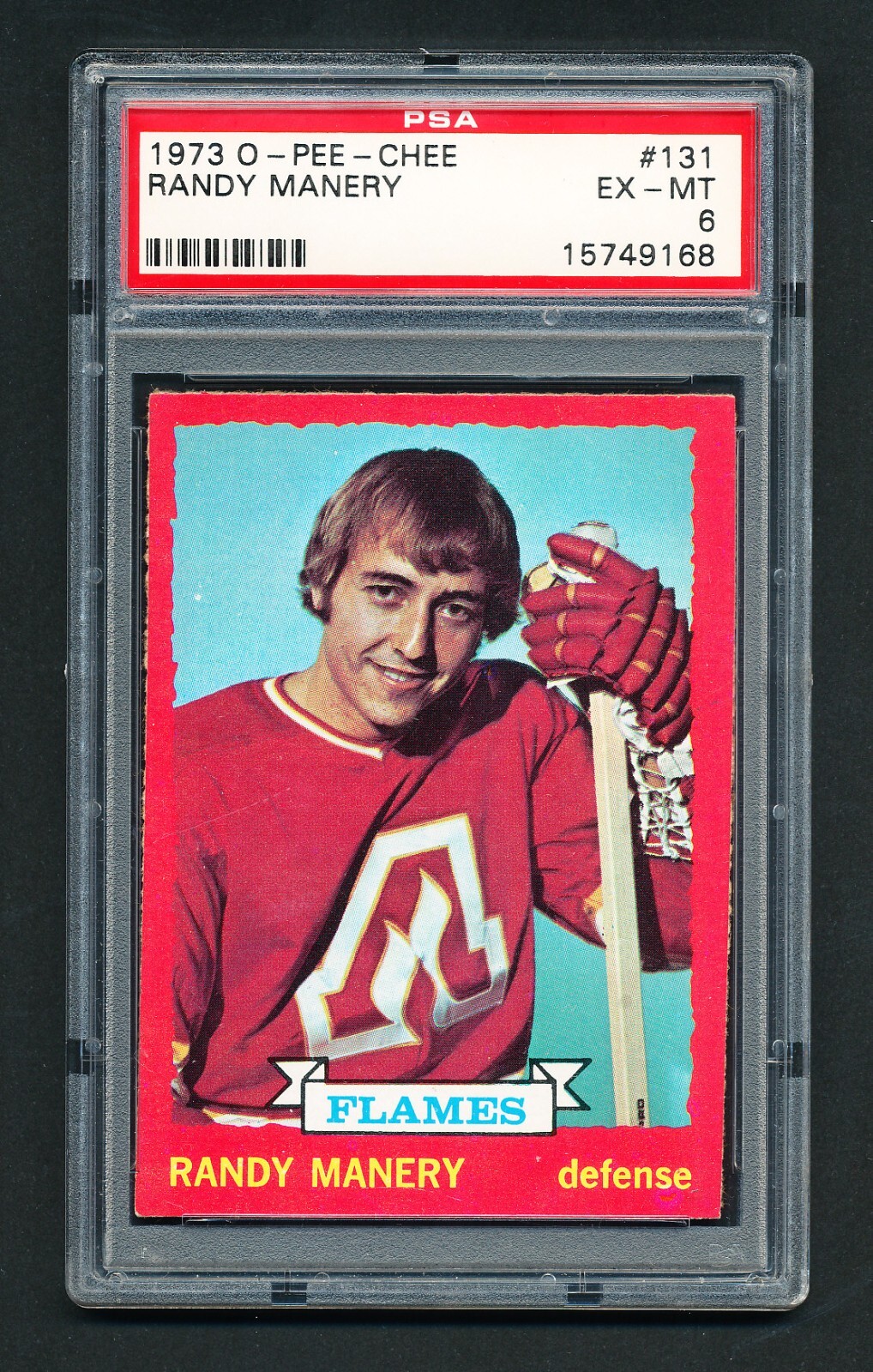 1973 OPC HOCKEY 131 RANDY MANERY ATLANTA FLAMES PSA 6 EXCELLENT-MINT | eBay