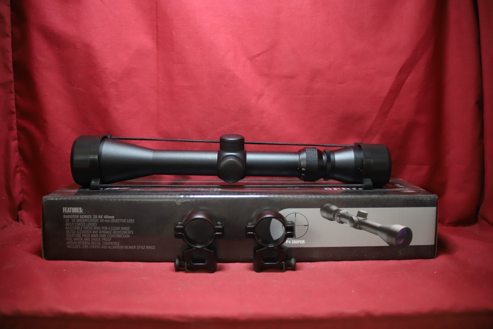 NcStar Shooter Series 3-9X40 Rifle Scope | eBay
