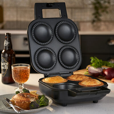 4 Pie Maker Deep Fill Cooking Machine with Crimping & Cutter Cooks ...