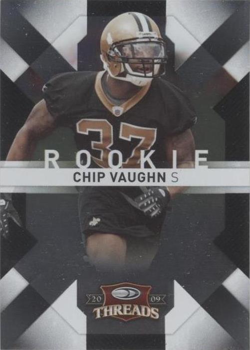 2009 Donruss Threads - Rookie Chip Vaughn #117 /999 (RC) for sale ...