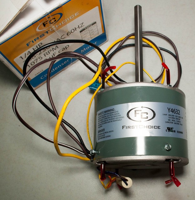 WAGNER WG840728 1/4 HP Condenser Fan Motor for sale online | eBay