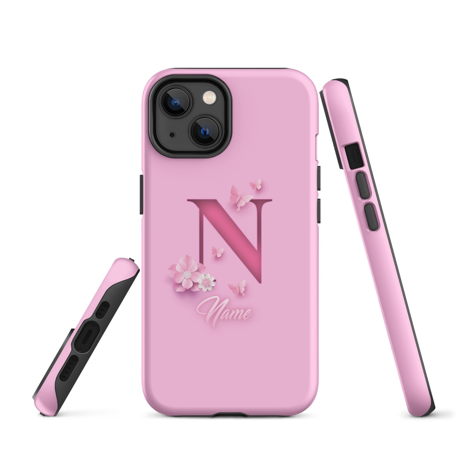 Custom Gift Unique Personalized Name, Letter Case for iPhone 15 Pro Max ...