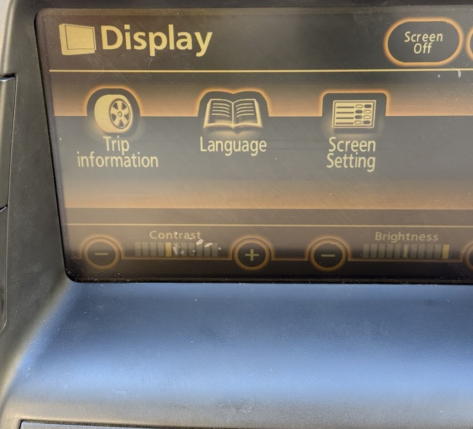 2006-2009 Toyota Prius Multi Info Display Screen 86110-47230 OEM ...