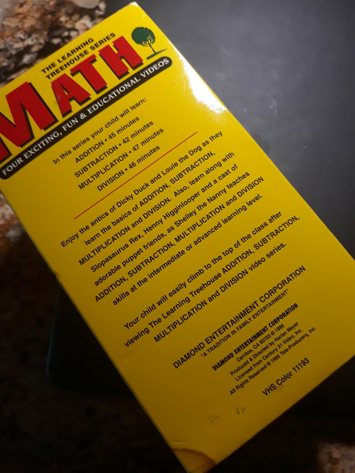 The Learning Treehouse Series Phonics Four Volume VHS Box Set Rare ...