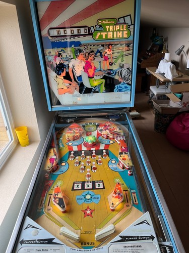 Pinball machine, complete with documents, working, full size | eBay