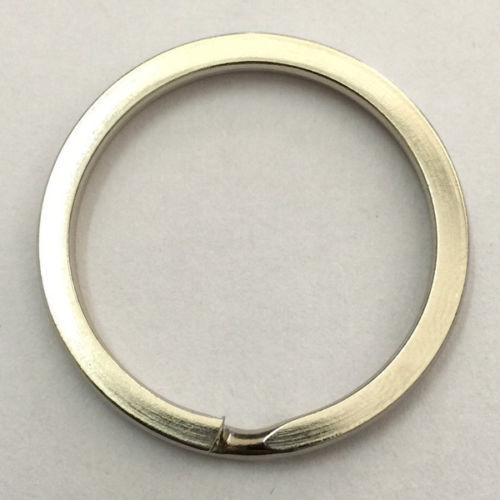 Bulk 50pcs Metal Key Holder Split Rings Keyring Keychain Accessories ...