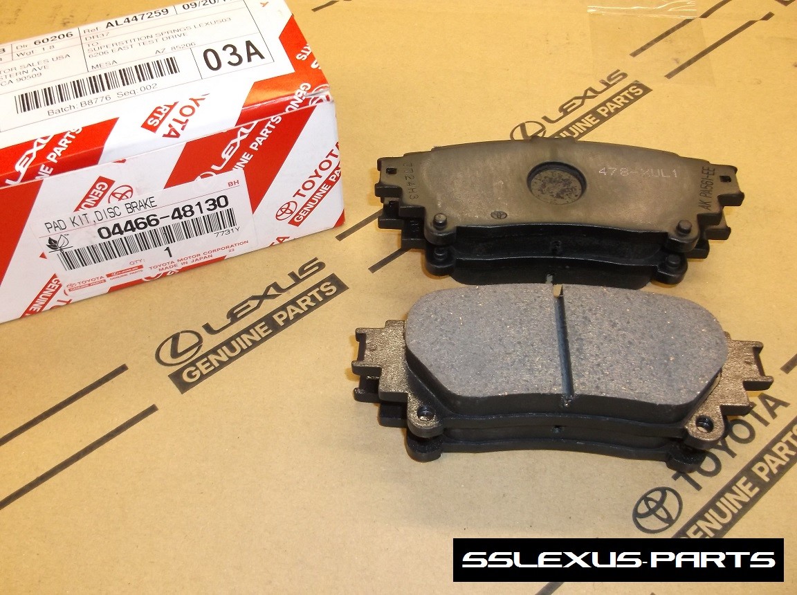 Lexus RX350 RX450H (JPP) (2010-2015) OEM REAR BRAKE PADS / PAD SET ...