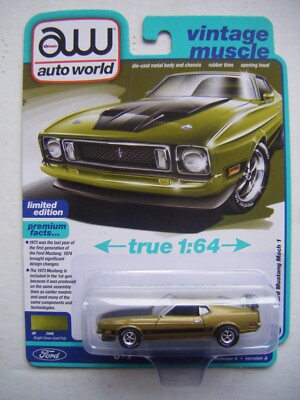 AUTO WORLD 2023 VintageMuscle Premium Series Rel4 VerA #3 73 Ford ...