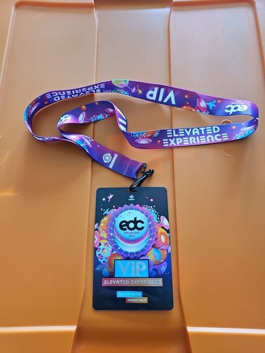 2022 Electric Daisy Carnival VIP Lanyard Badge Insomniac EDC Orlando ...