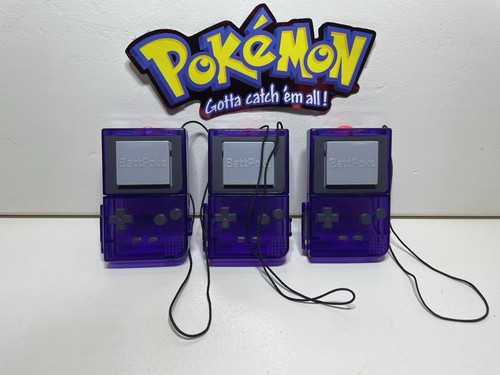 3x Tomy Pokemon Nintendo Battle BattPoke Ball Blaster Toy 1999 VTG (Lot ...