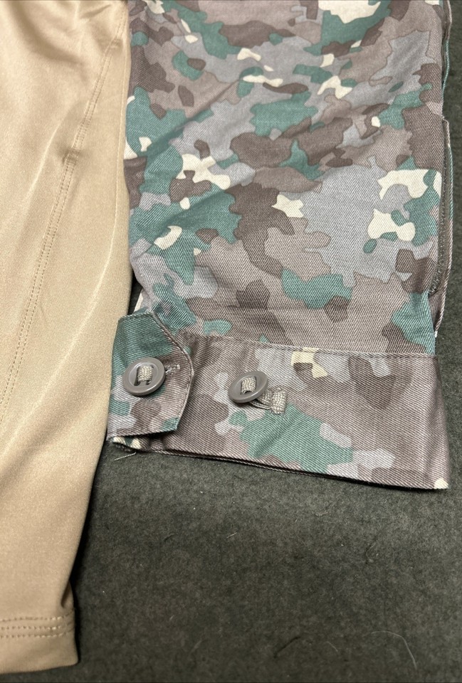 ROMANIAN ARMY MARINES M2017 CAMOUFLAGE UBACS COMBAT SHIRT. LARGE ...