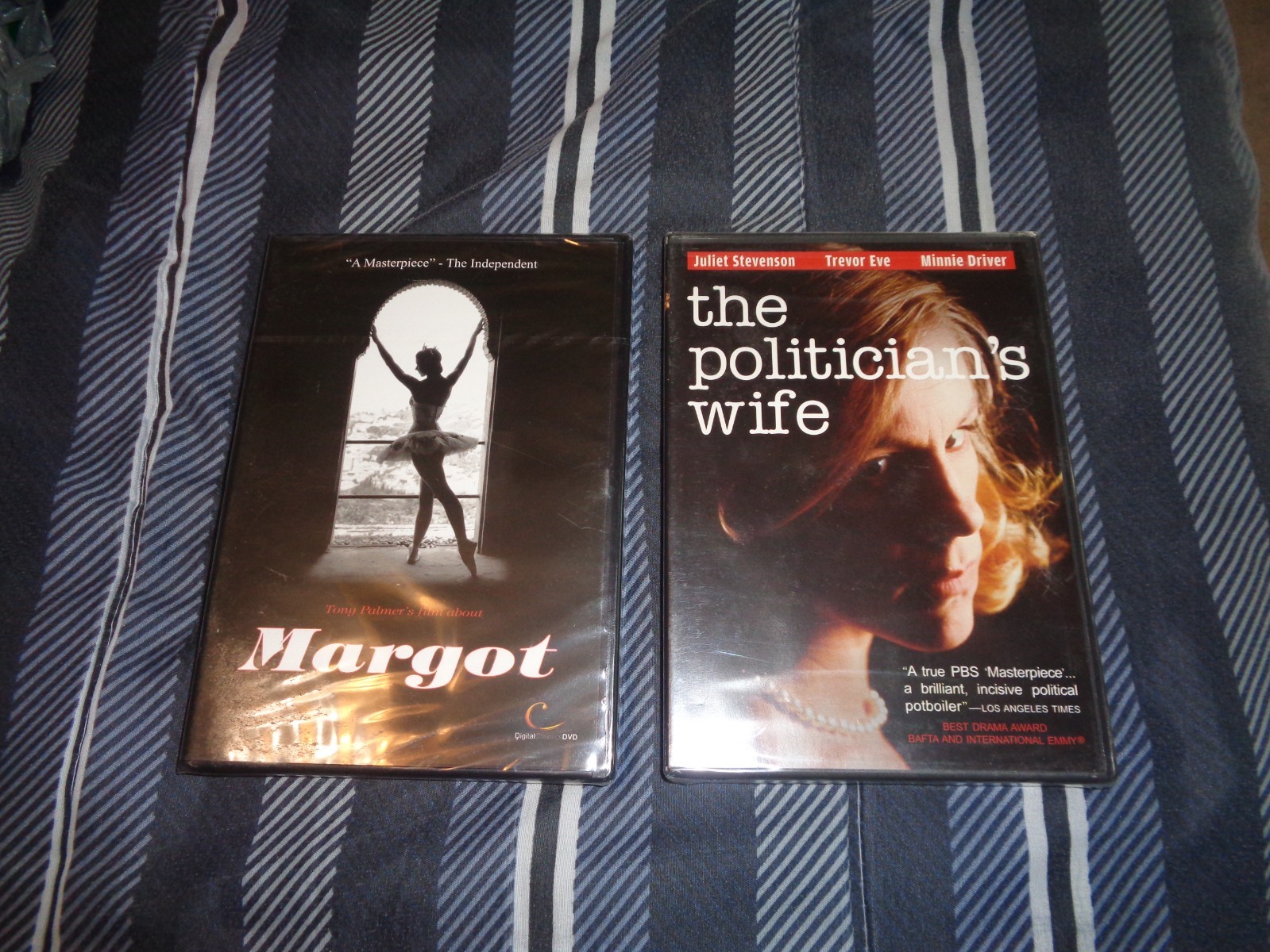 The Politician's Wife And Tony Palmer's Film About Margot DVD Lot Brand ...