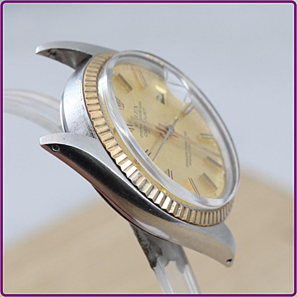 Rolex Ref 16013 Datejust Quick Set Automatic Cal 3035 Acrylic Crystal ...