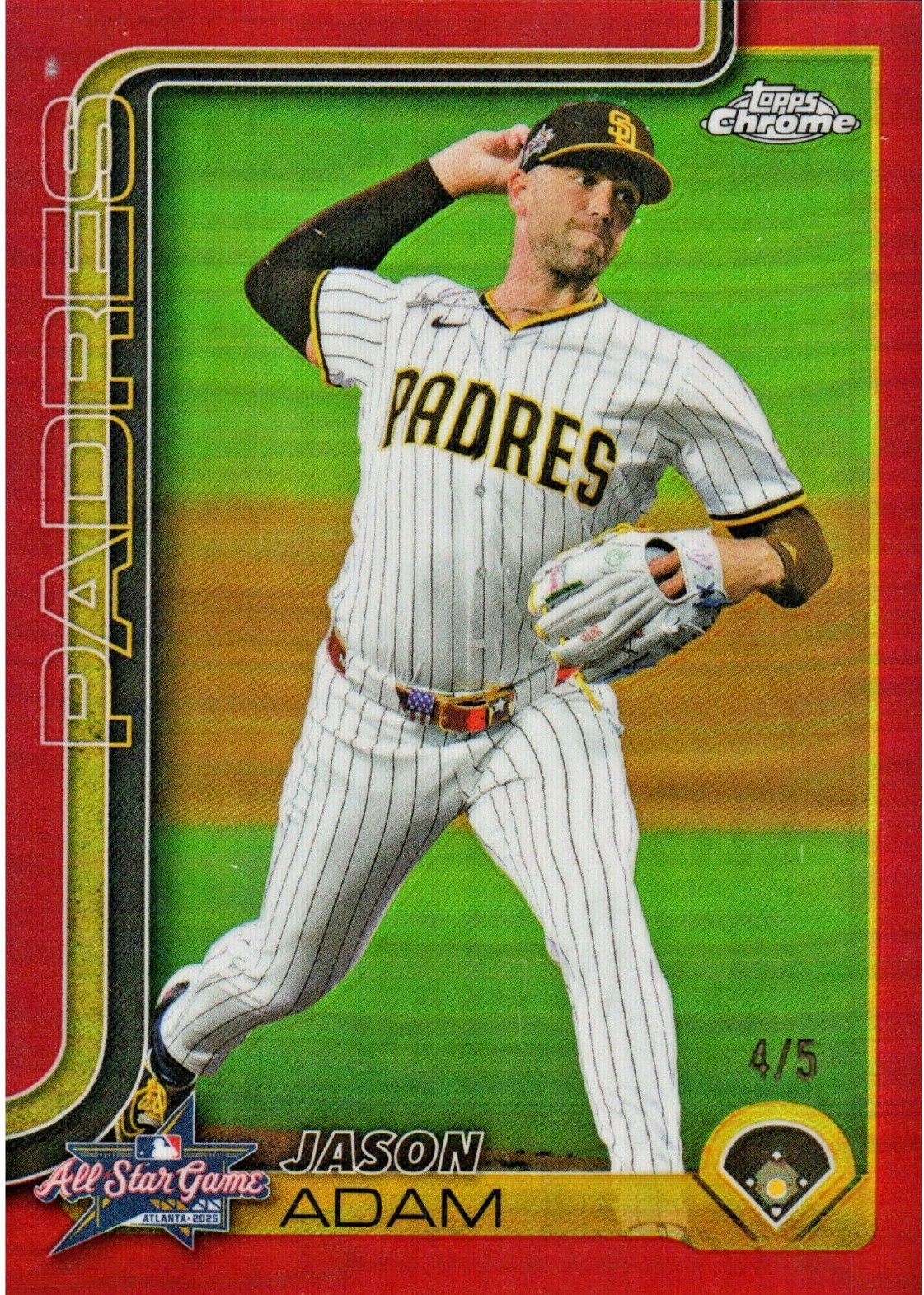 2025 Topps Chrome Update Series - 2025 All-Star Game Jason Adam #ASGC ...