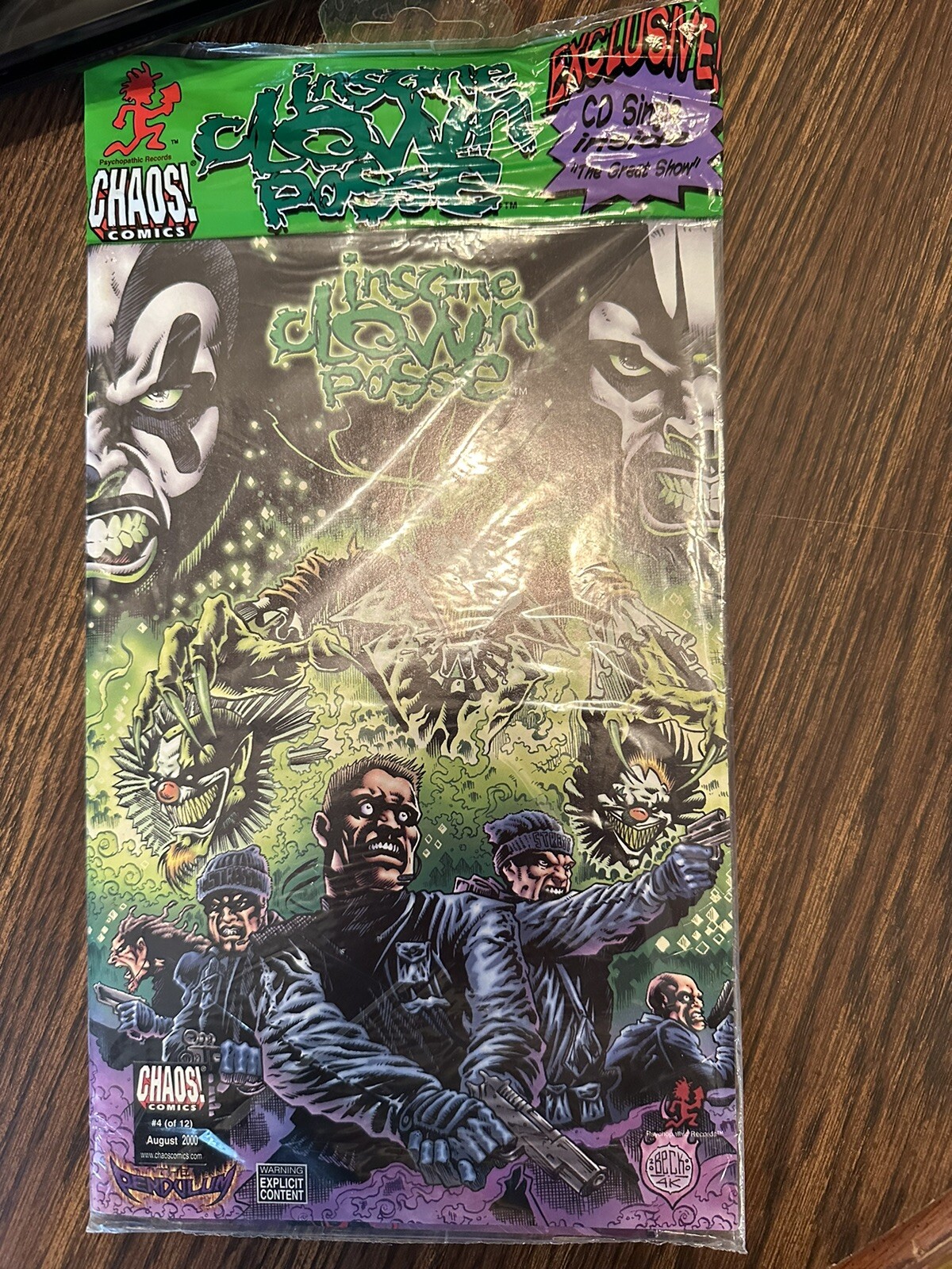 Insane Clown Posse: the Pendulum #4 (Chaos! Comics August 2000) for ...